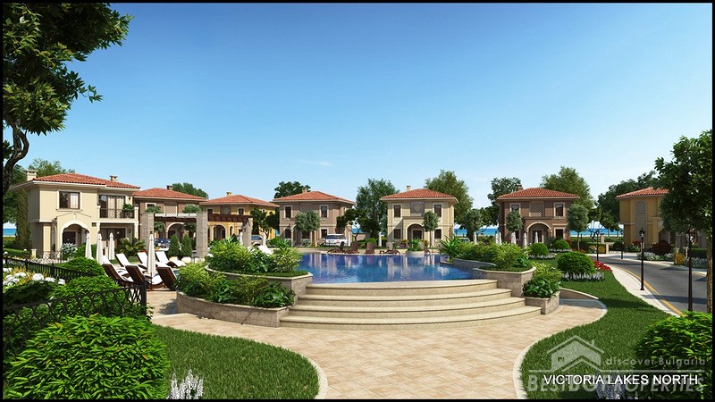 Luxury gated community with 30 individually designed villas near Pomorie