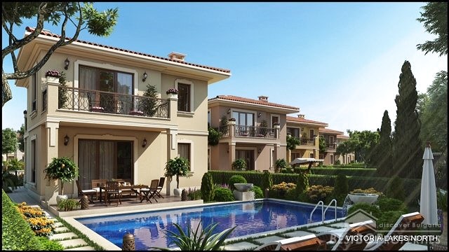 Luxury gated community with 30 individually designed villas near Pomorie